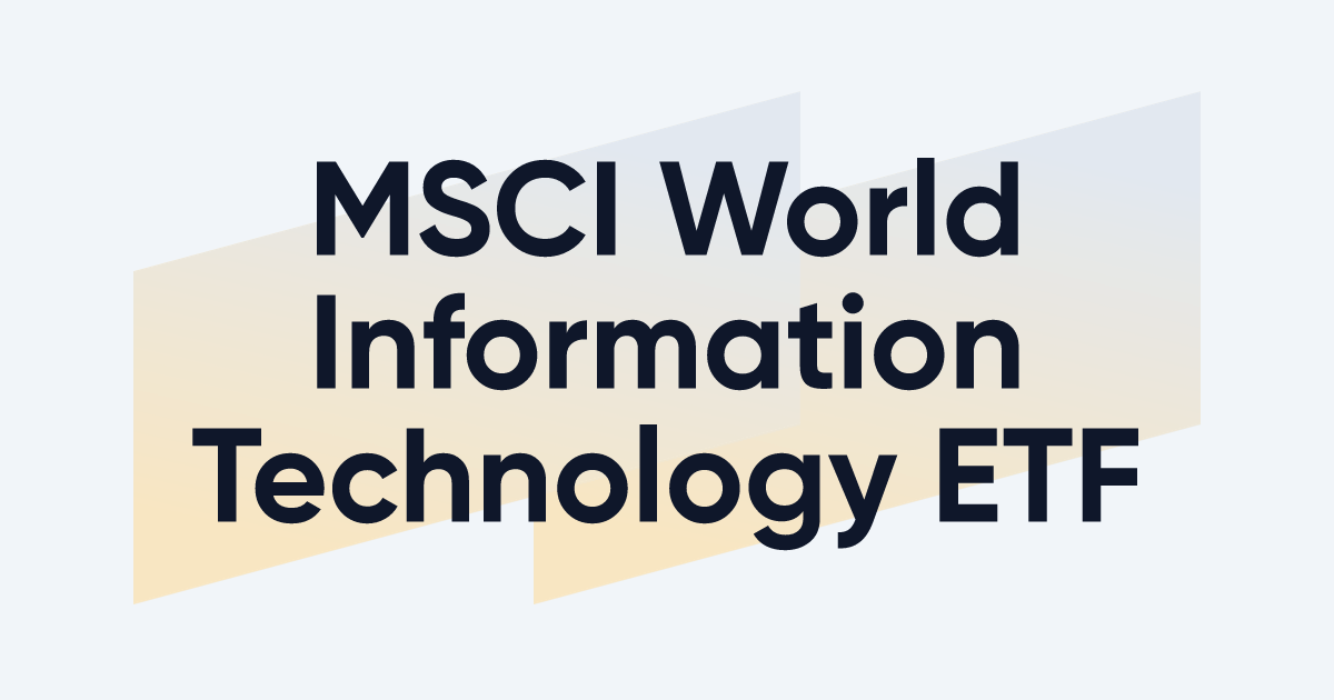 MSCI World Information Technology ETF: Welcher ist der richtige? | Zendepot.de