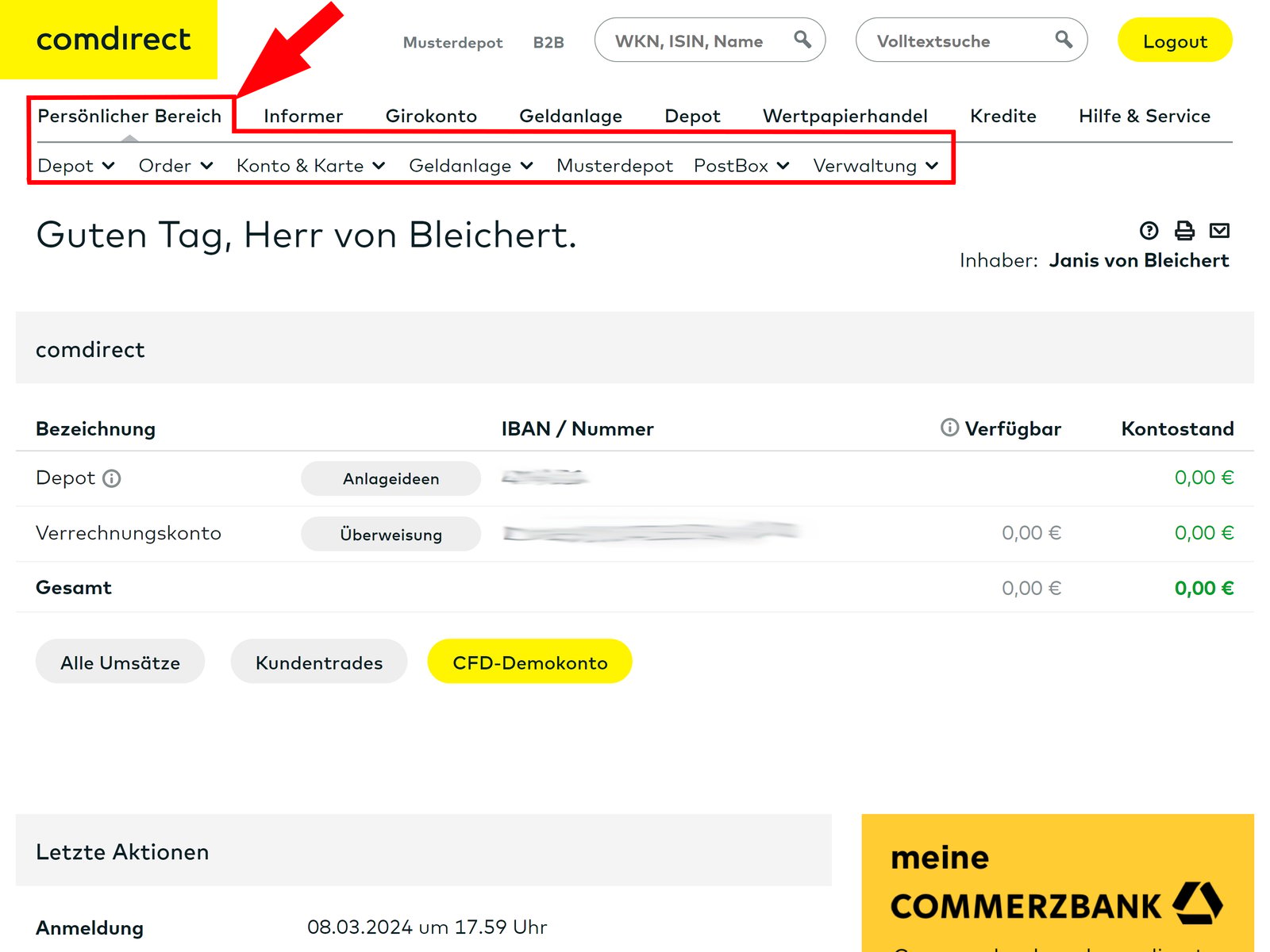 comdirect Depot Test: Riesiges Angebot - doch ist es die Kosten wert ...
