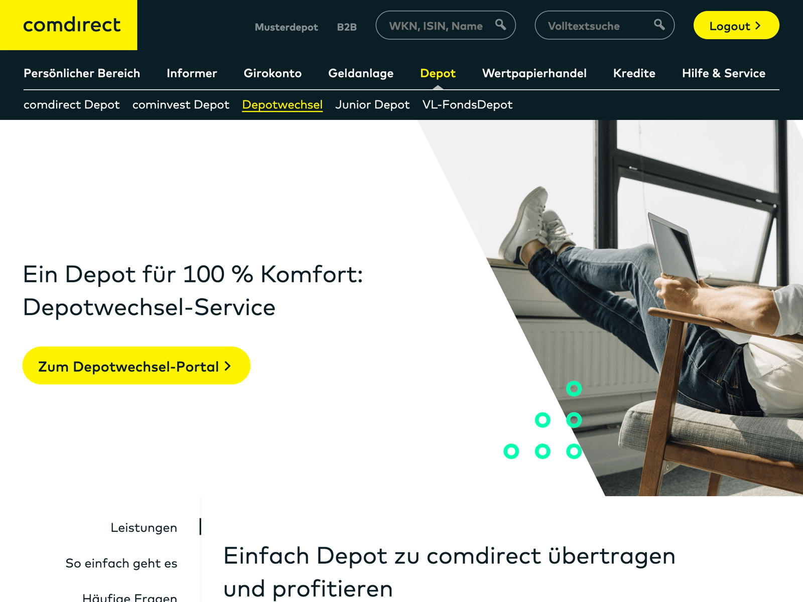 comdirect Depotübertrag: So funktioniert’s Schritt für Schritt ...