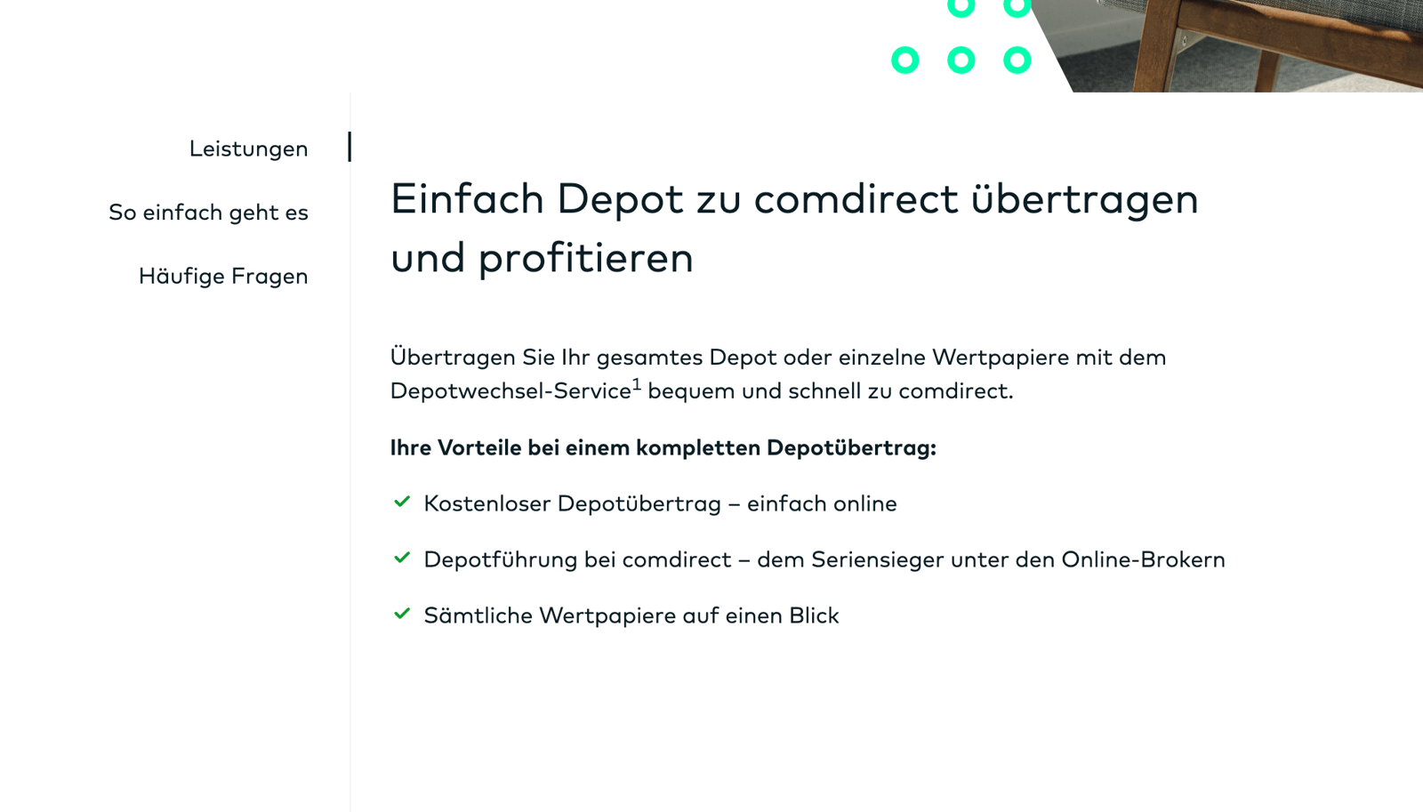 comdirect Depotübertrag: So funktioniert’s Schritt für Schritt ...