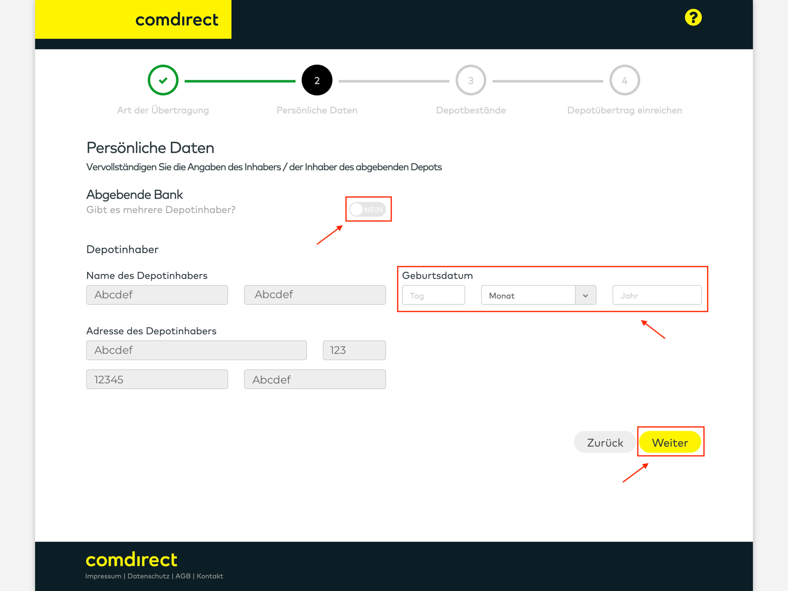 comdirect Depotübertrag: So funktioniert’s Schritt für Schritt ...
