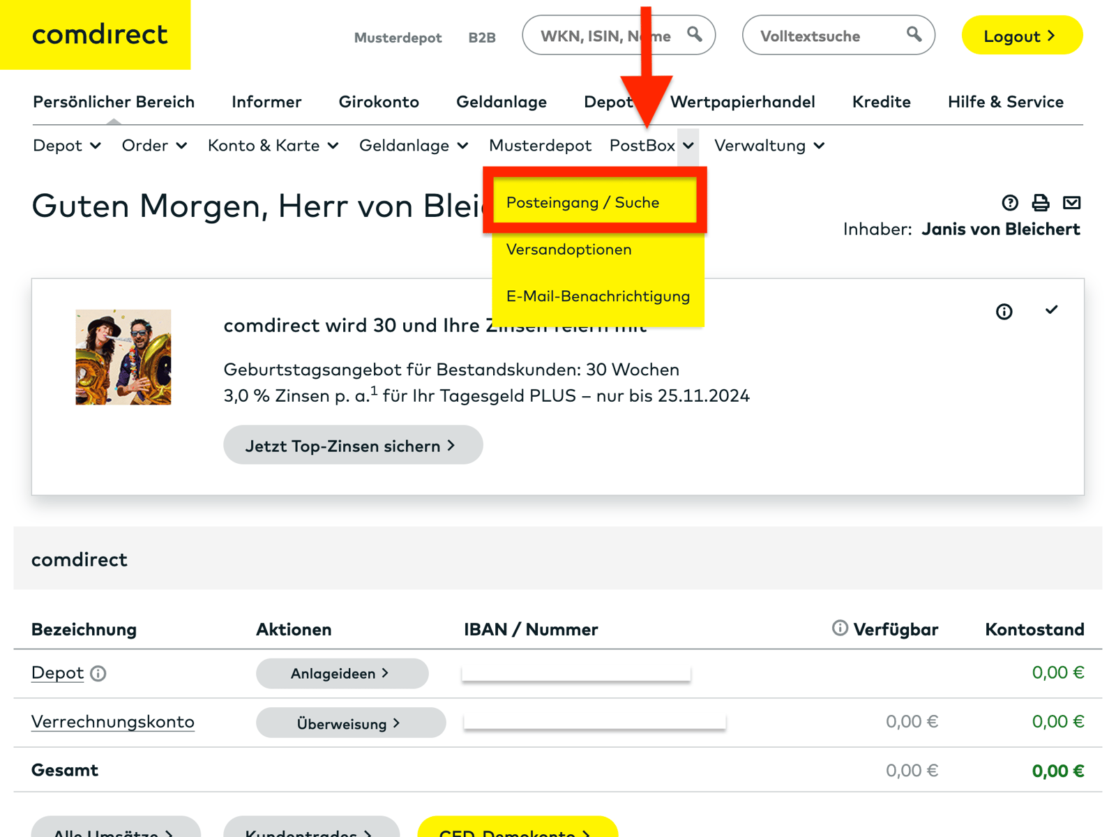 Comdirect Depot Anleitung: Konto eröffnen, Depot übertragen, Sparplan ...