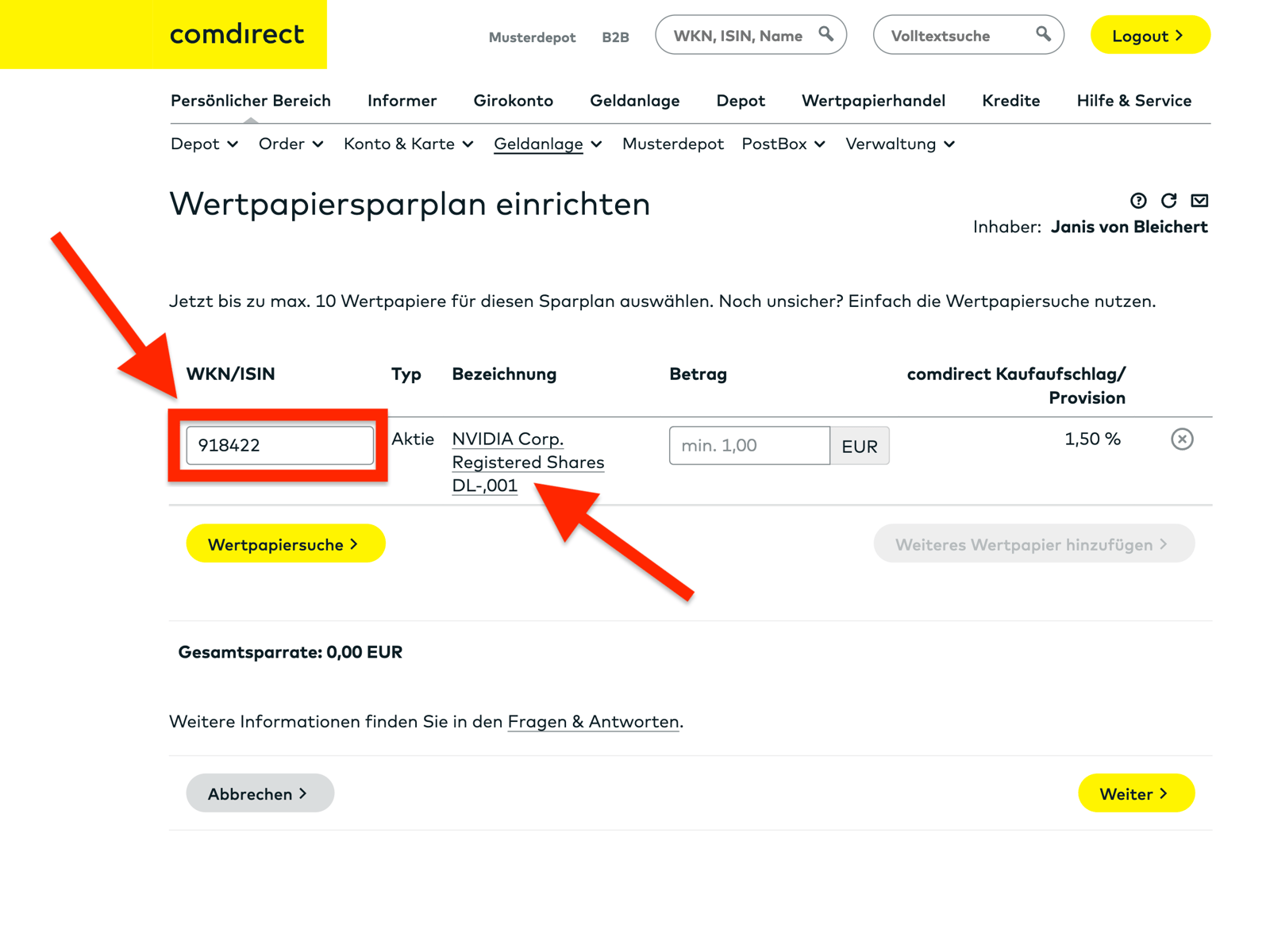 Comdirect Depot Anleitung: Konto eröffnen, Depot übertragen, Sparplan ...