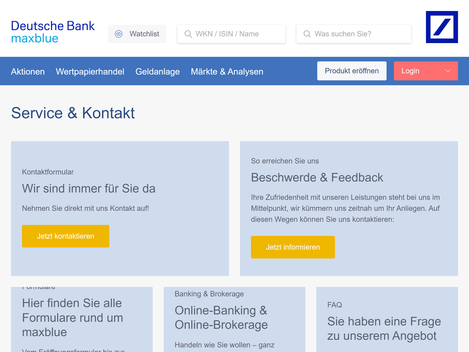 Maxblue Depot Test 2025: Ist der Deutsche Bank-Broker noch zeitgemäß ...