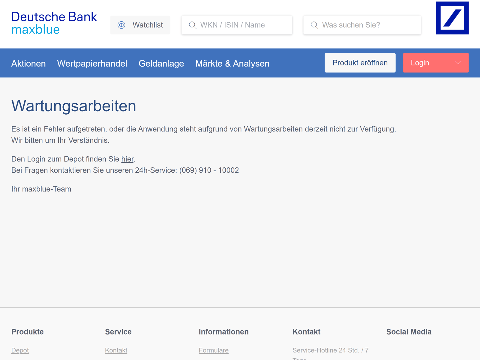 Maxblue Depot Test 2025: Ist der Deutsche Bank-Broker noch zeitgemäß ...